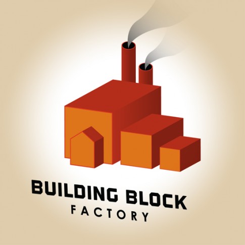 Building Block Factory Logo | Harvill Design